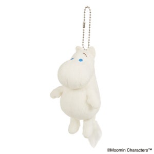 Moomin Mascot Key Chain Stuffed Animal Doll Bag Charms Large / Japanese ...