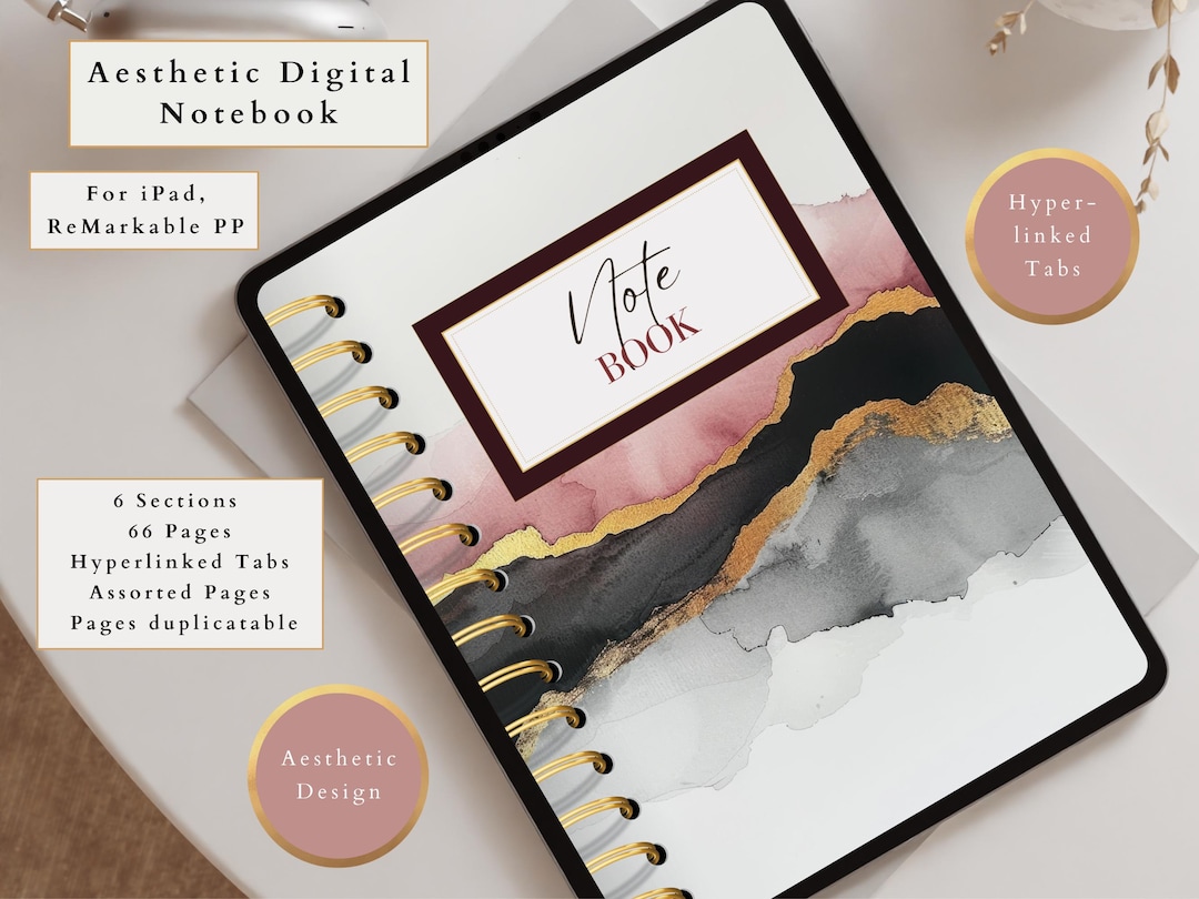 Digital Notebook, Remarkable Paper Pro , Remarkable Notebook With Tabs ...