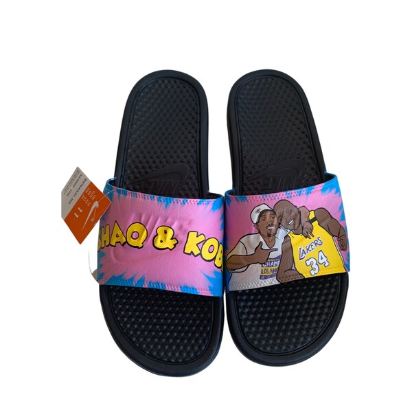 Nike Slides Custom - Etsy