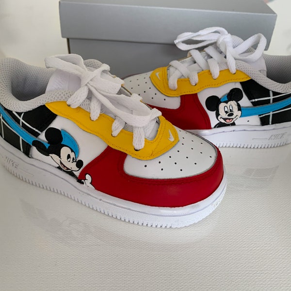 Mickey Mouse Shoes - Etsy