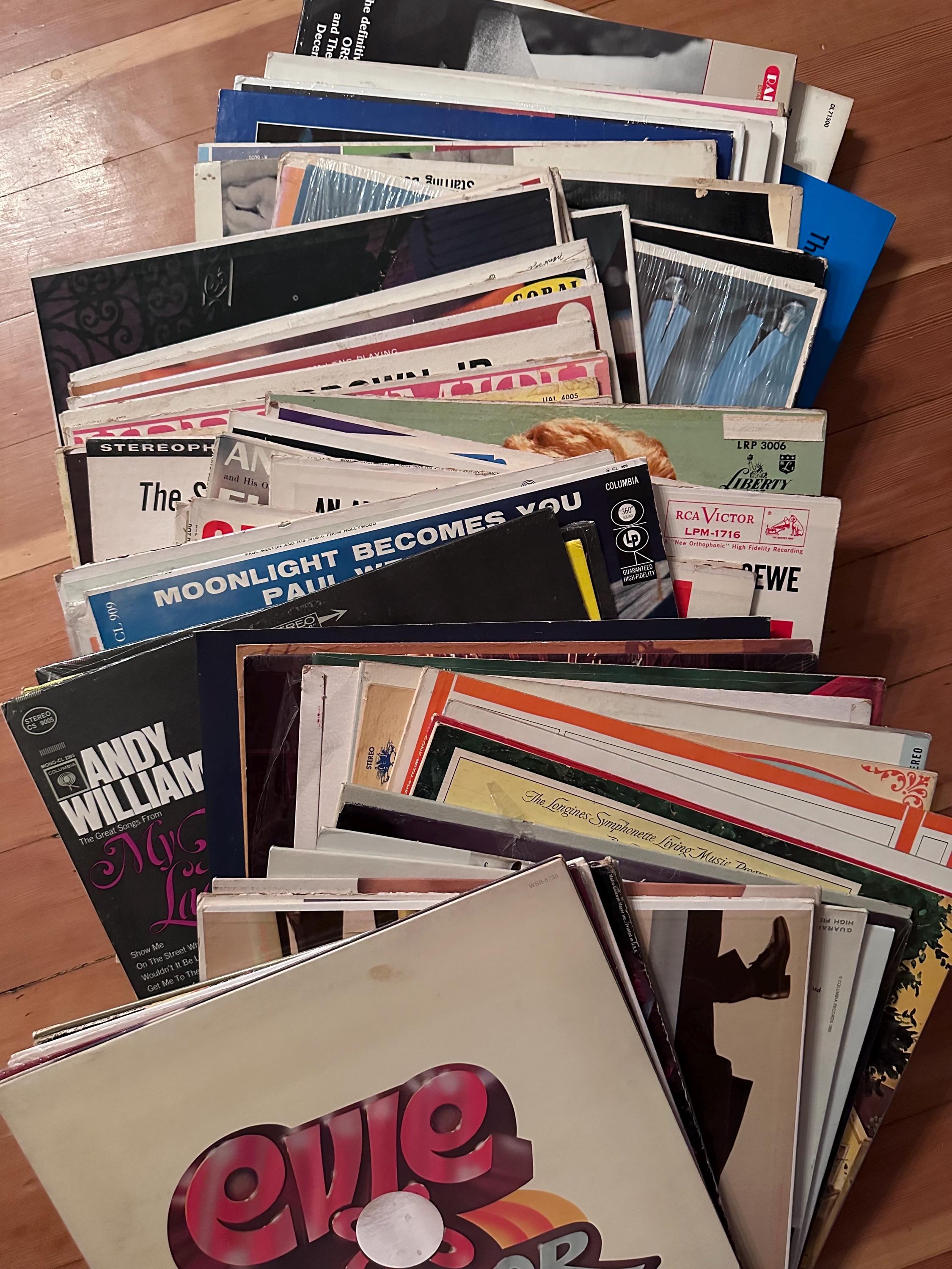 Set of 20 Misc Vintage Vinyl Record Covers - Etsy