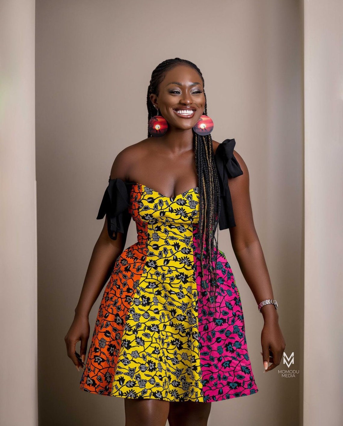 African Print Dress, Ankara Summer Dress, African Fashion, African ...