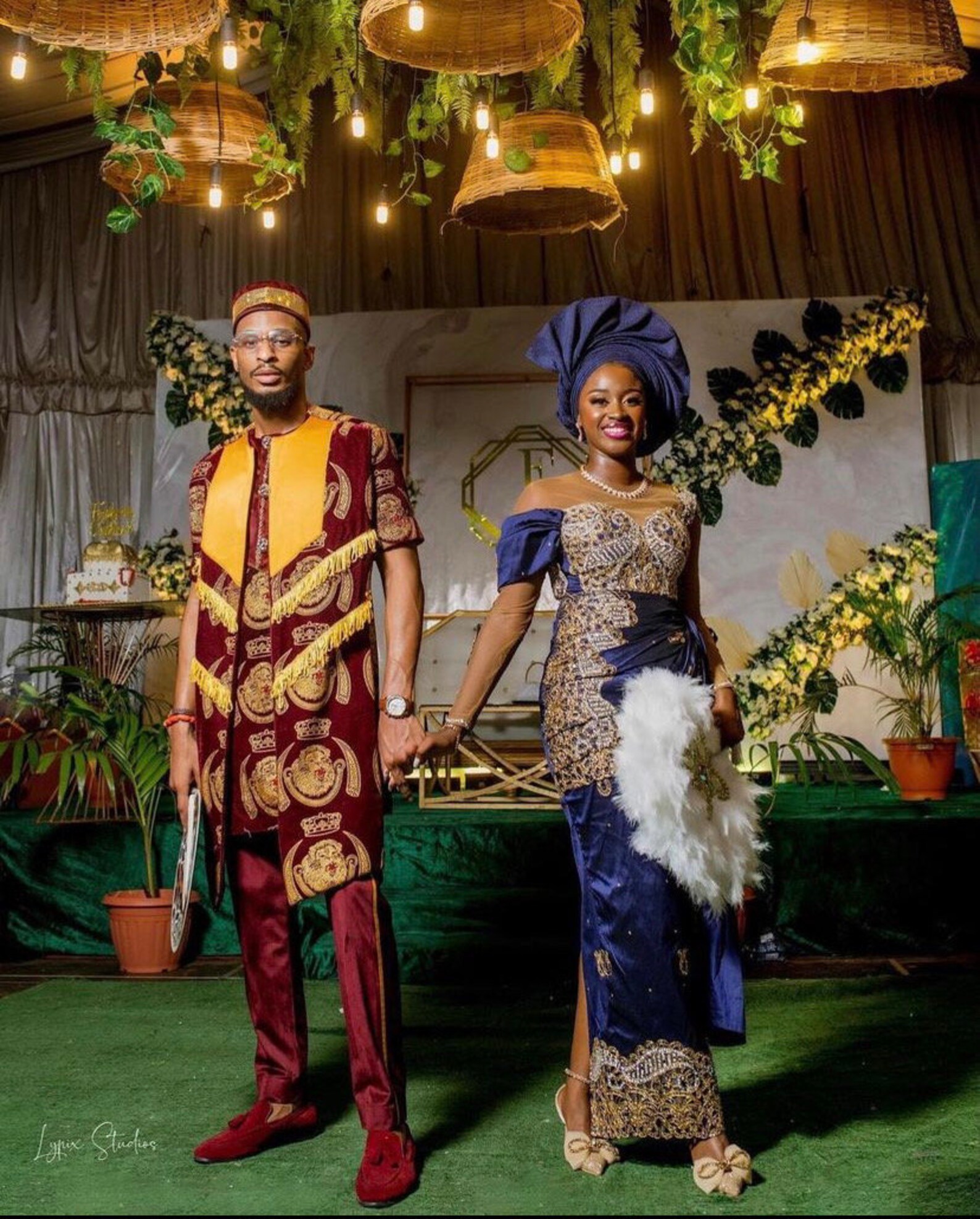 African Men Outfit, Isi Agu Men Set, Igbo Wedding Outfit, Men African ...