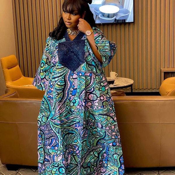 African Auntie Dress - Etsy