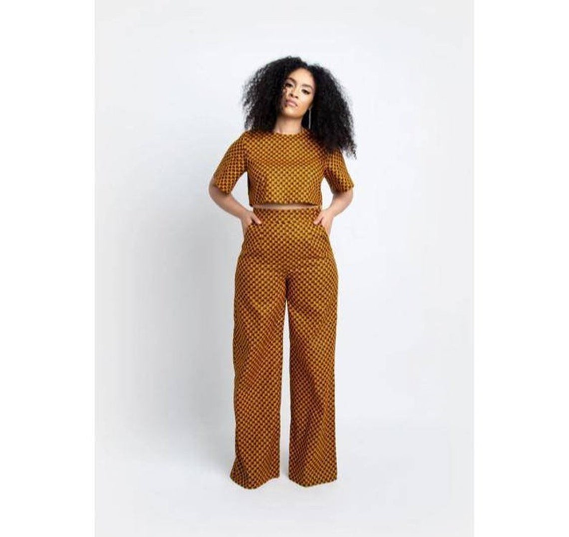 Beautiful Ankara Two Piece Set African Print Two Piece - Etsy