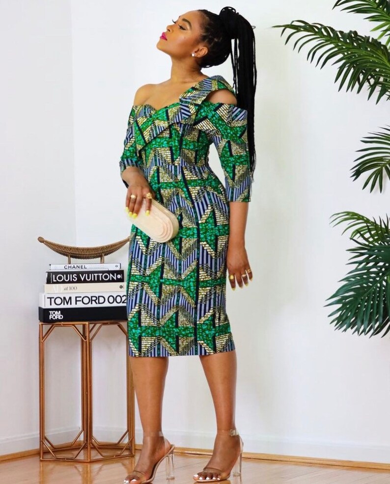 African Print Dress Ankara Dress Stylish African Print - Etsy