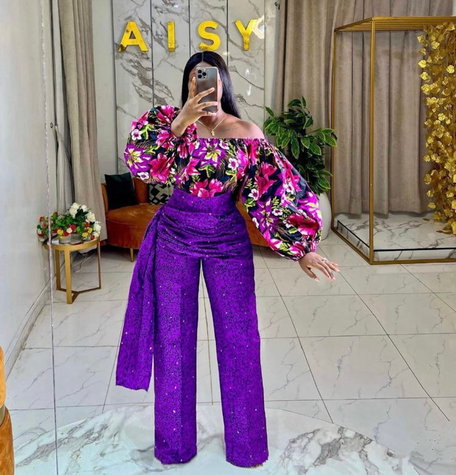 African Jumper, Ankara Jumpsuit , African Print Full Length Jumpsuit ...