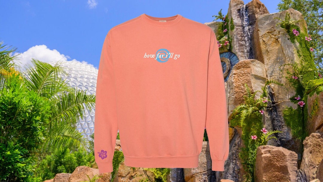 Moana Crew Neck Moana Sweatshirt Moana Sweater Comfort Colours ...