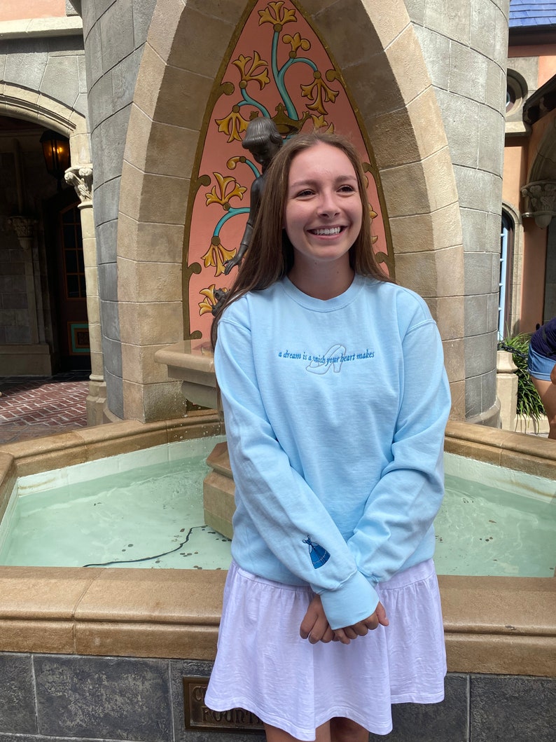 Cinderella Crew Neck Cinderella Sweatshirt Cinderella Sweater Comfort ...