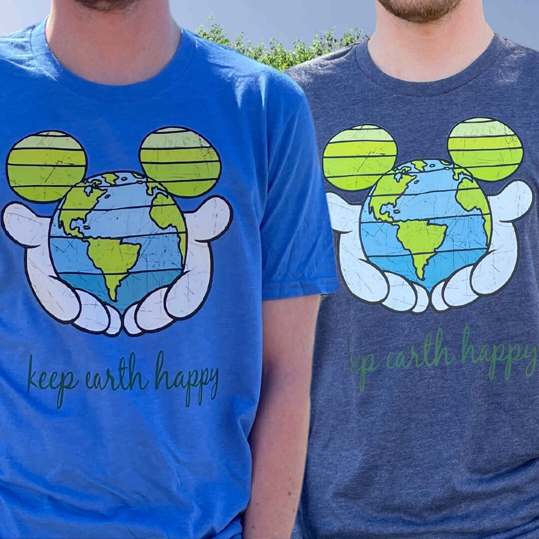 Earth Day Mickey Shirt Disney Earth Day Disney Environmental T Shirt ...