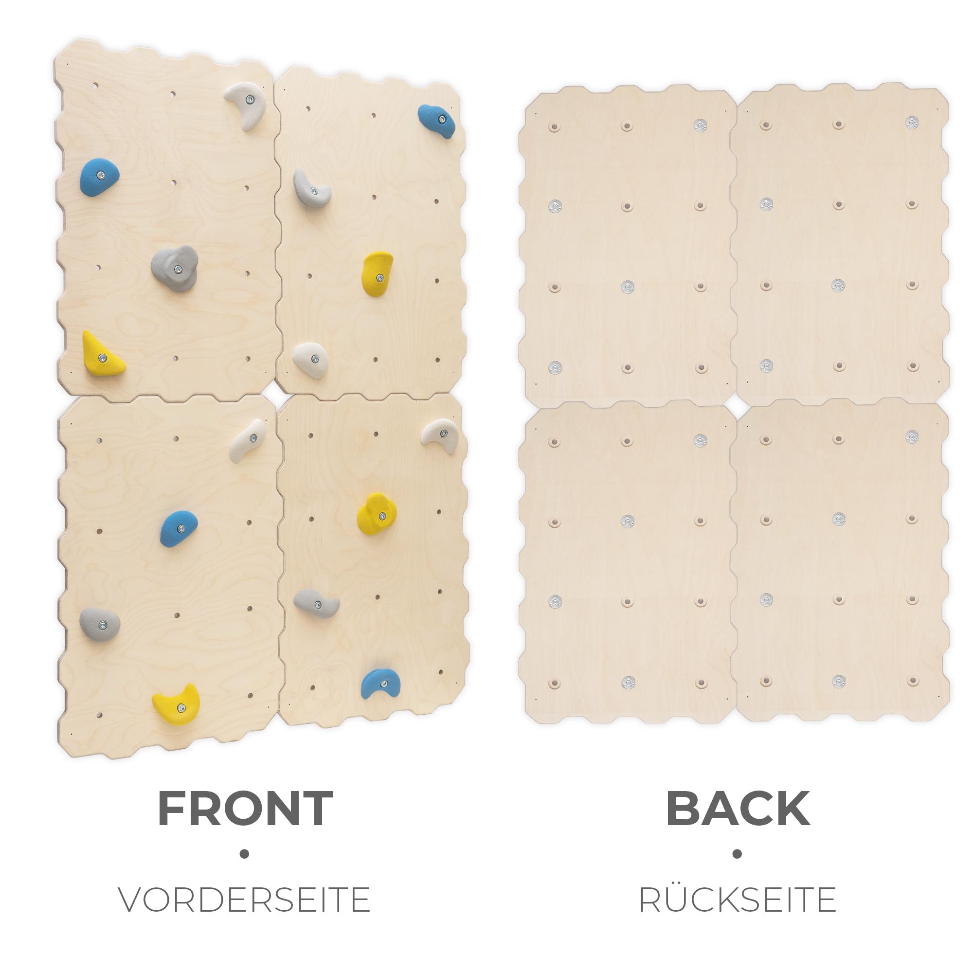 MAMOI® Climbing Wall for Kids, Wooden Frame for Toddlers, Play ...