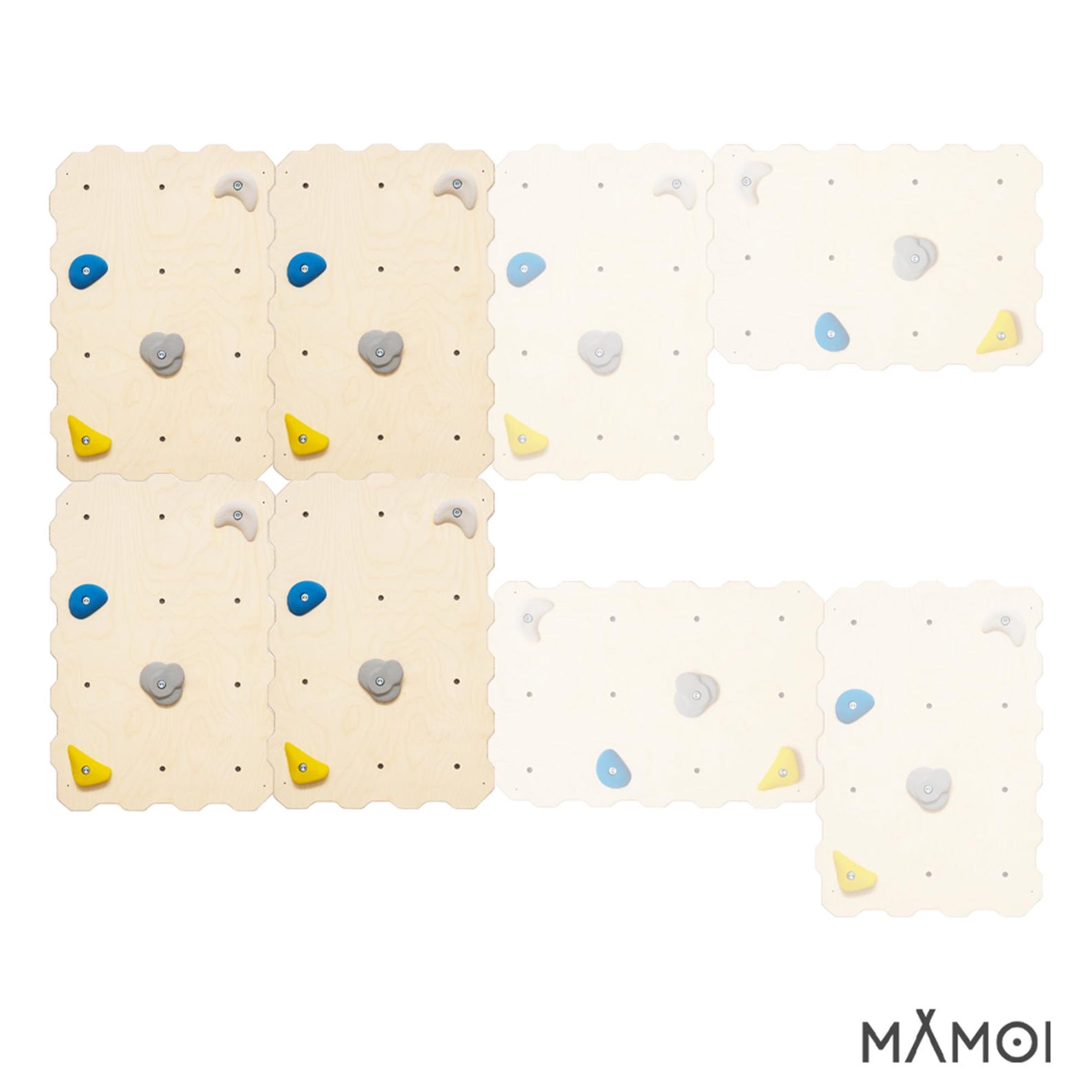 MAMOI® Climbing Wall for Kids, Wooden Frame for Toddlers, Play ...