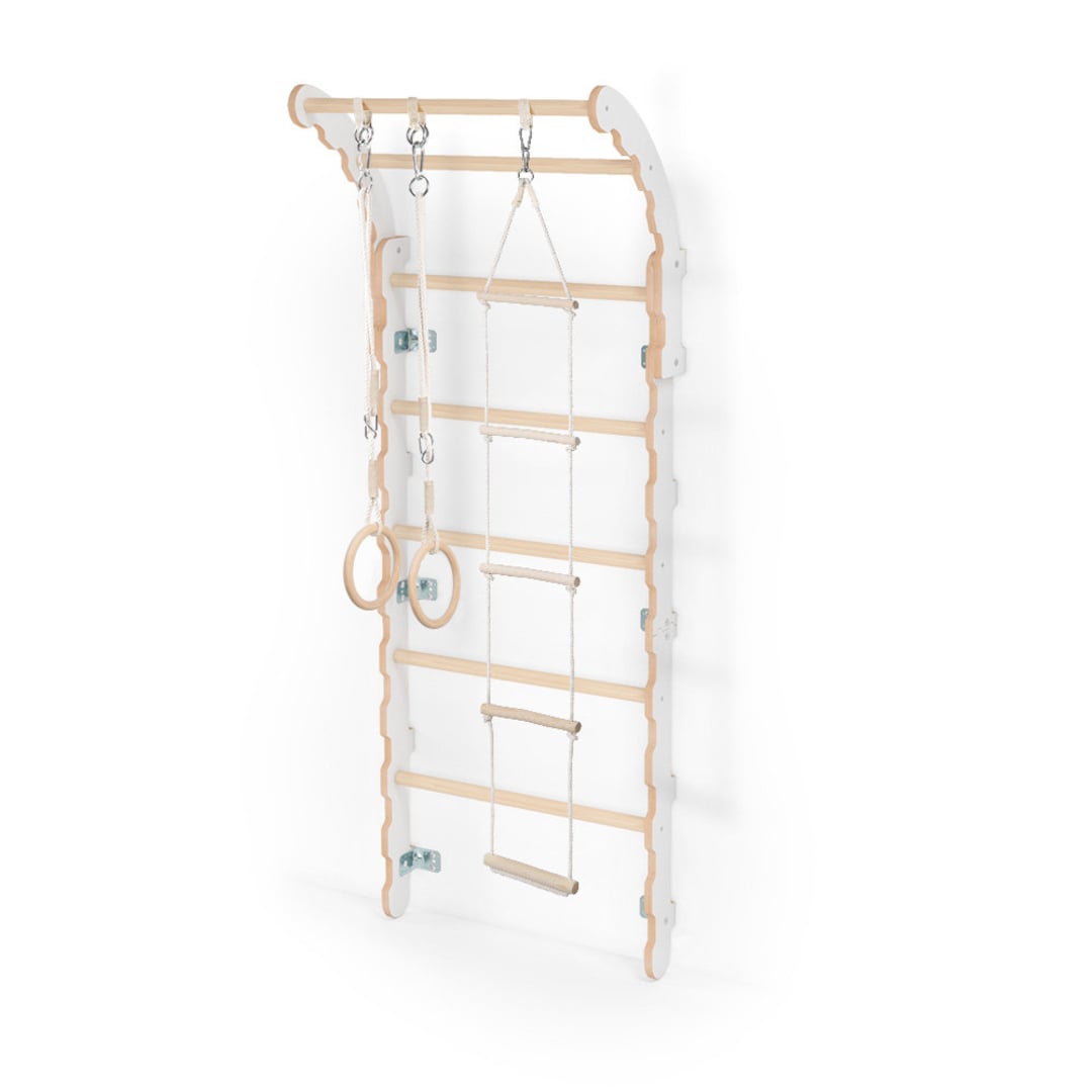 MAMOI® Swedish Ladder, Wooden Gorilla Gym for Kids, Indoor Baby ...