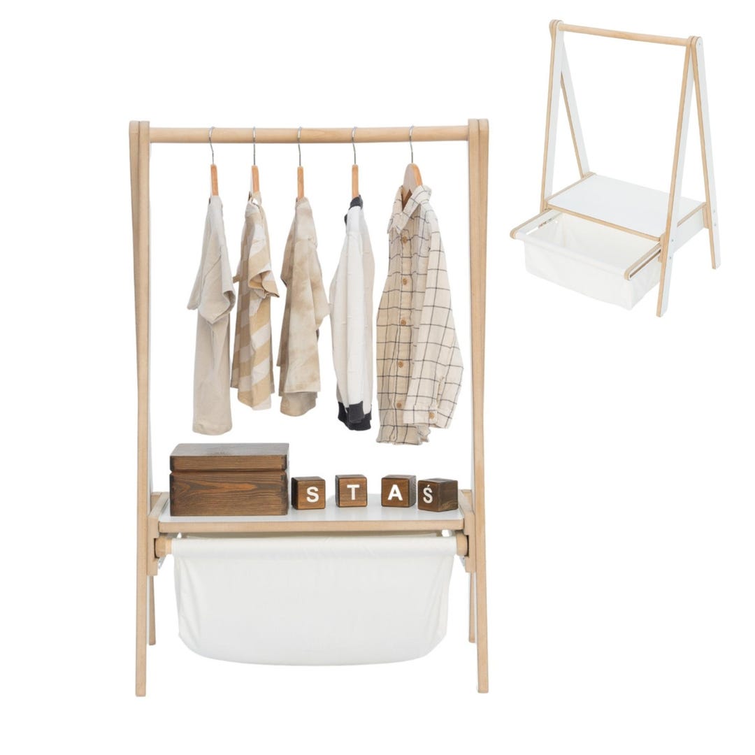 MAMOI® Children Clothes Rail | Dressing up Rail for Kids | Childrens ...