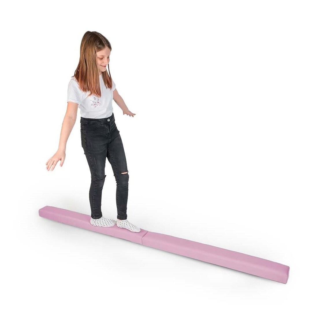 MAMOI® Gymnastics Beam for Kids 200 Cm, Padded Non-slip Folding Balance ...