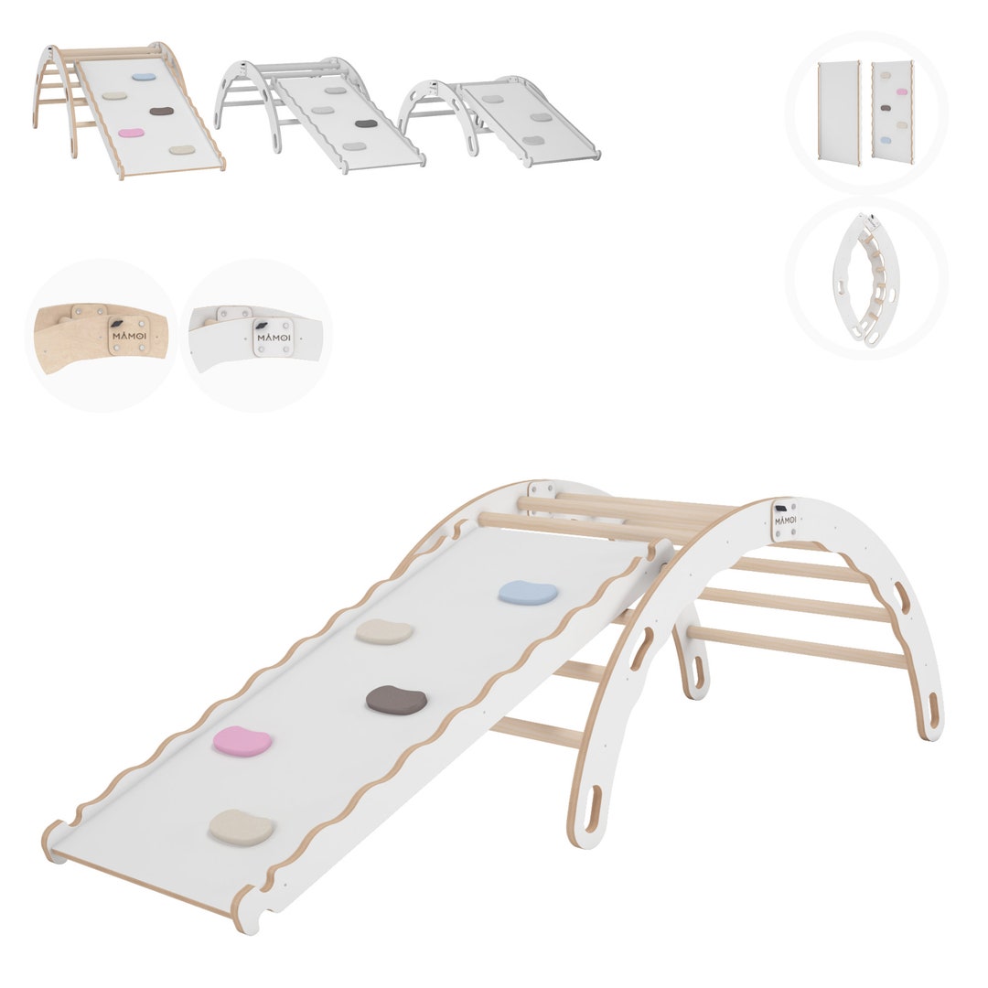 MAMOI® Indoor Climbing Frame for Toddlers Wooden Baby Gym - Etsy