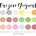 PROCREATE Color Palette Hair, Skin, & Eye Color Bundle 15 Procreate ...