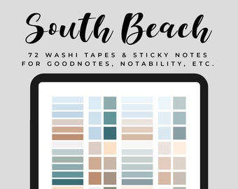 Beach Sticky Notes - Etsy