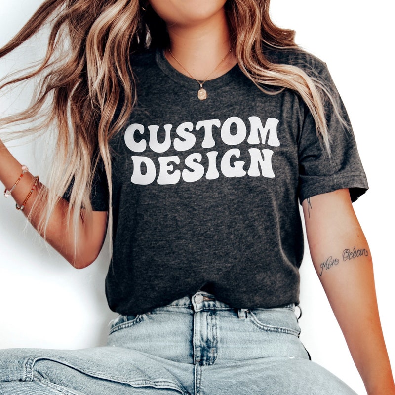 Custom T Shirt - Etsy