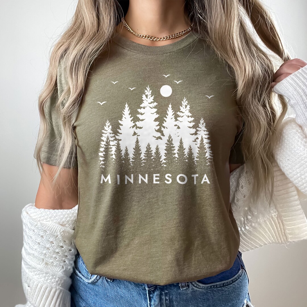 Minnesota Shirt Minnesota T-shirt Womens Minnesota Shirt - Etsy