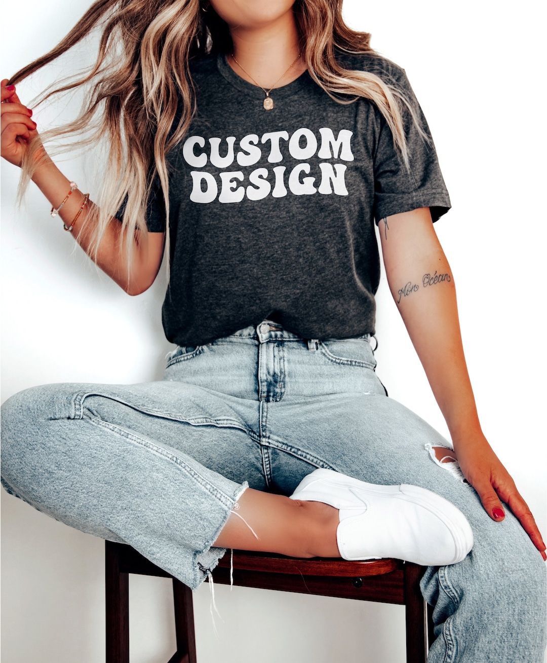 Custom Shirt - Customize a Shirt With Your Logo or Phrase, Customized T ...