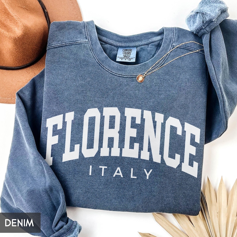 Sweatshirt Florence Italy - Etsy