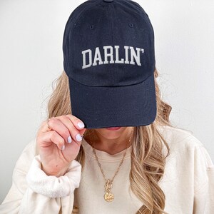 Darlin' Hat, Embroidered Country Western Baseball Mens Fit Dad Cap Southern Country Music Outfit ...