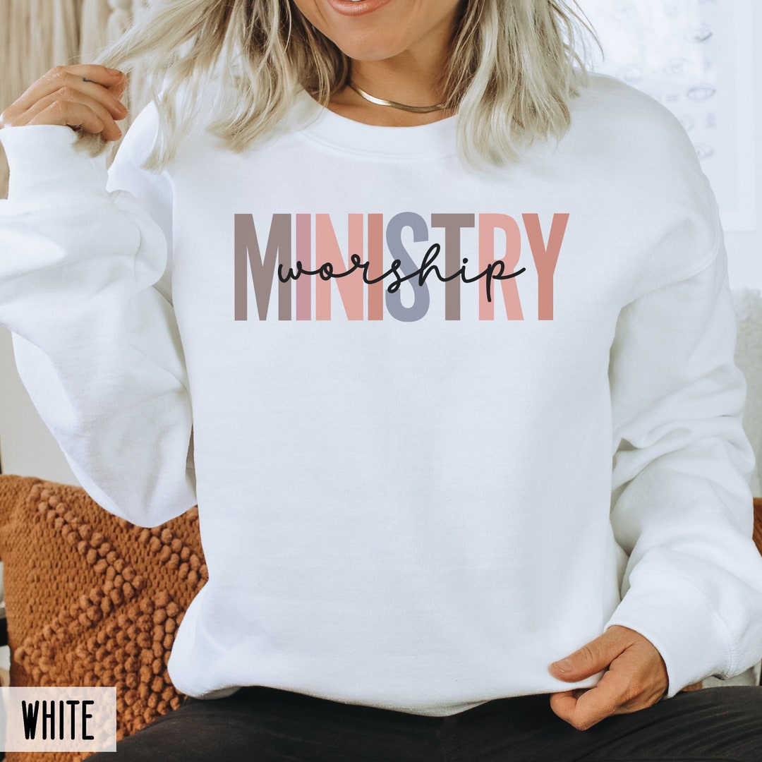 Worship Ministry Sweatshirt, Church Staff Matching Crewnecks, Church ...