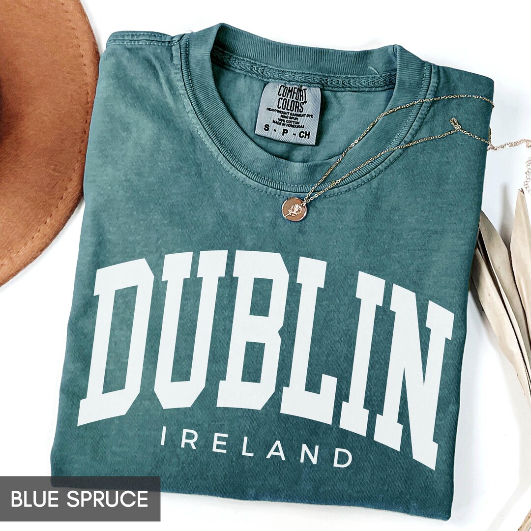 Comfort Colors® Dublin Ireland Shirt, Family Vacation Dublin Travel ...