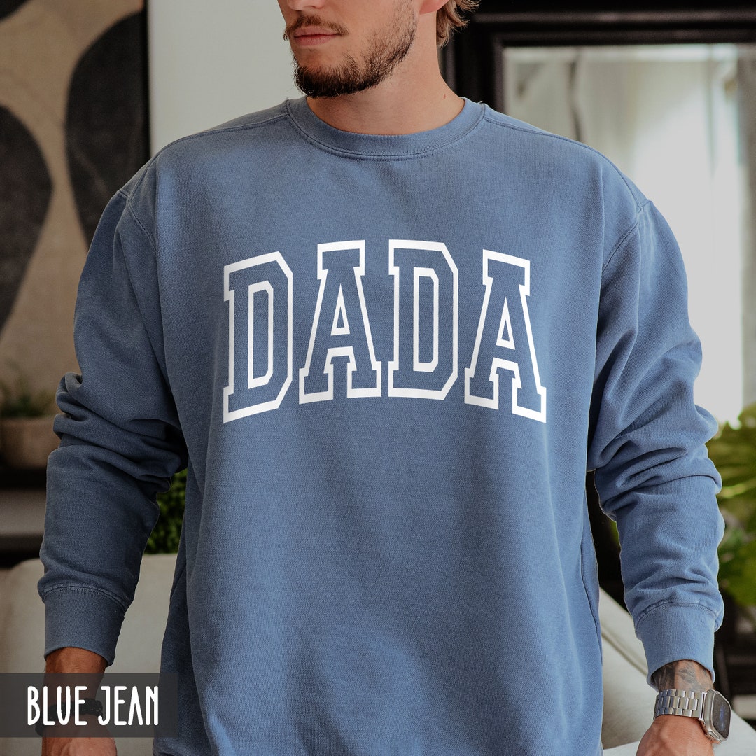 Comfort Colors® DADA Sweatshirt, New Dad Crewneck, Baby Reveal, Funny ...