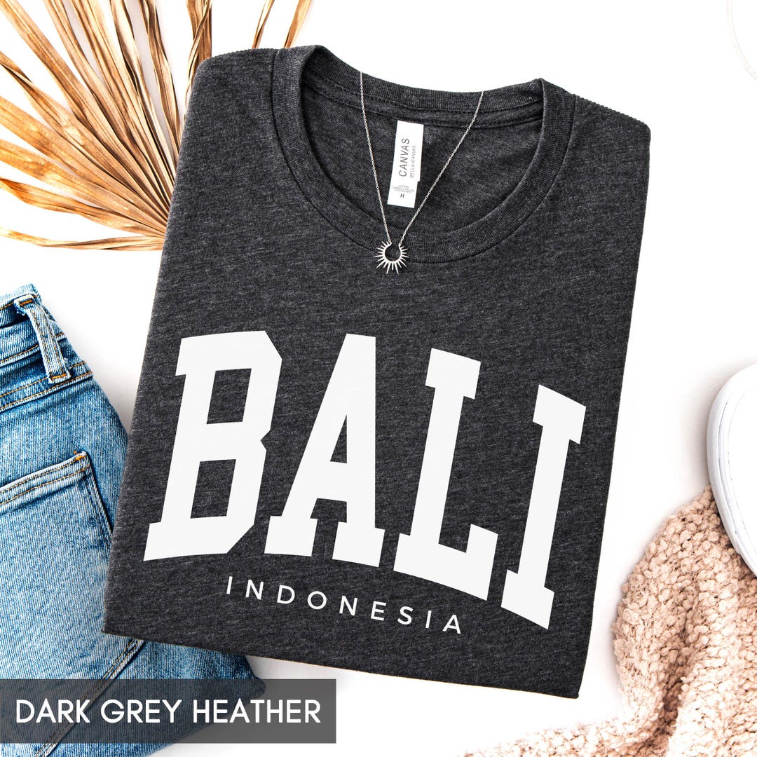 Bali Indonesia Shirt, Family Vacation T-shirts, Bali Travel Souvenir ...