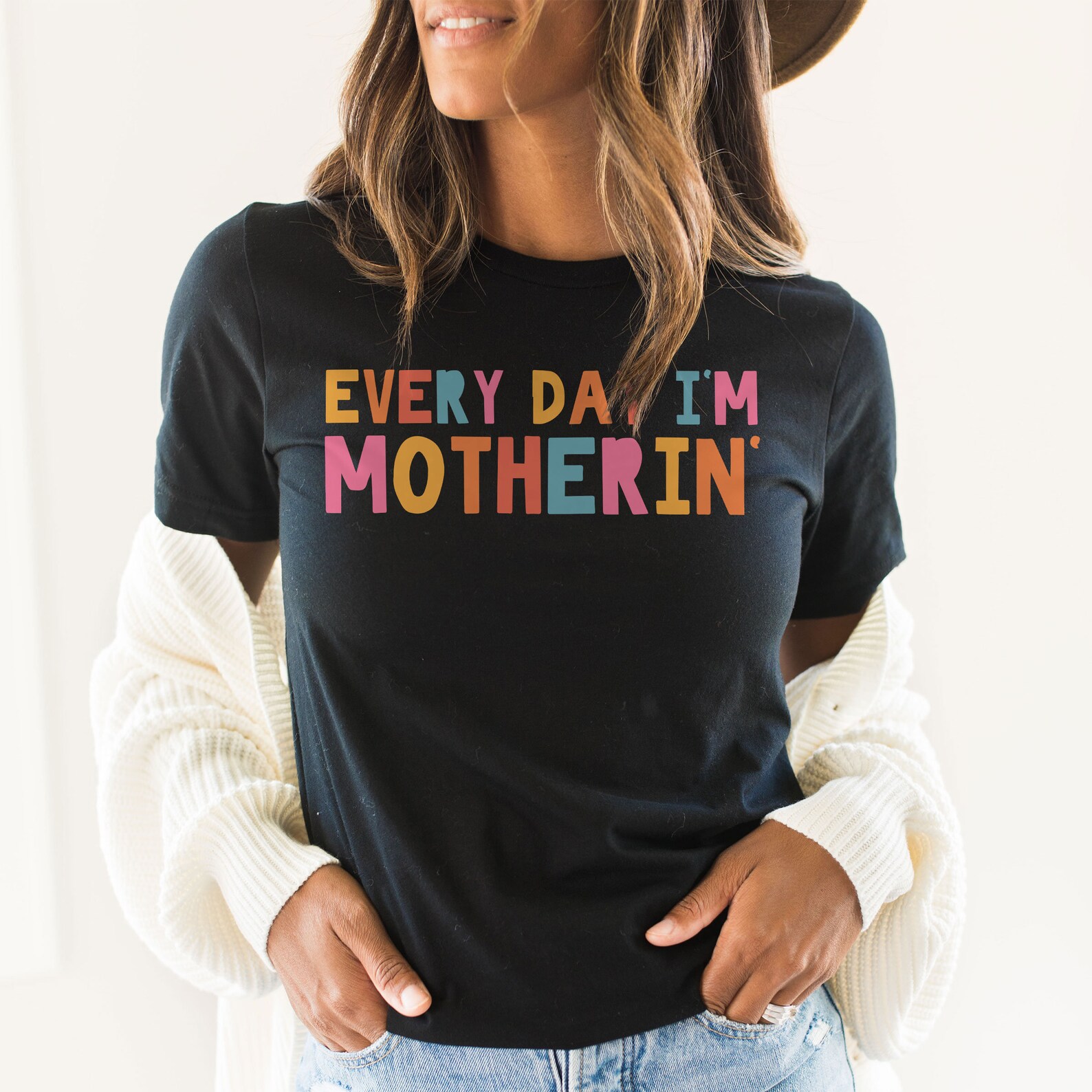 Every Day I'm Motherin, Cool Mom Shirt, Funny Mom Shirt, Mother's Day ...