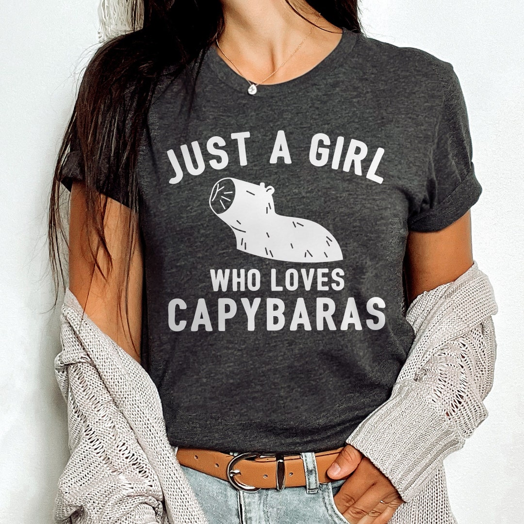 Capybara Shirt, Capybara Gift, Cute Capybara T-shirt, Capybara Lover ...