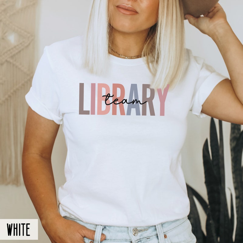 Library Shirt - Etsy