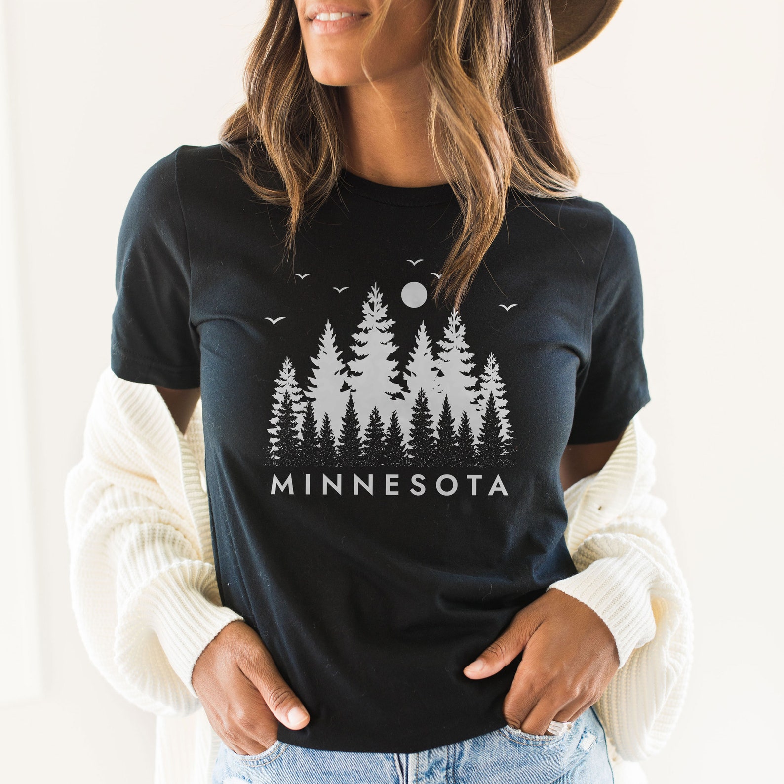 Minnesota Shirt Minnesota T-shirt Womens Minnesota Shirt - Etsy