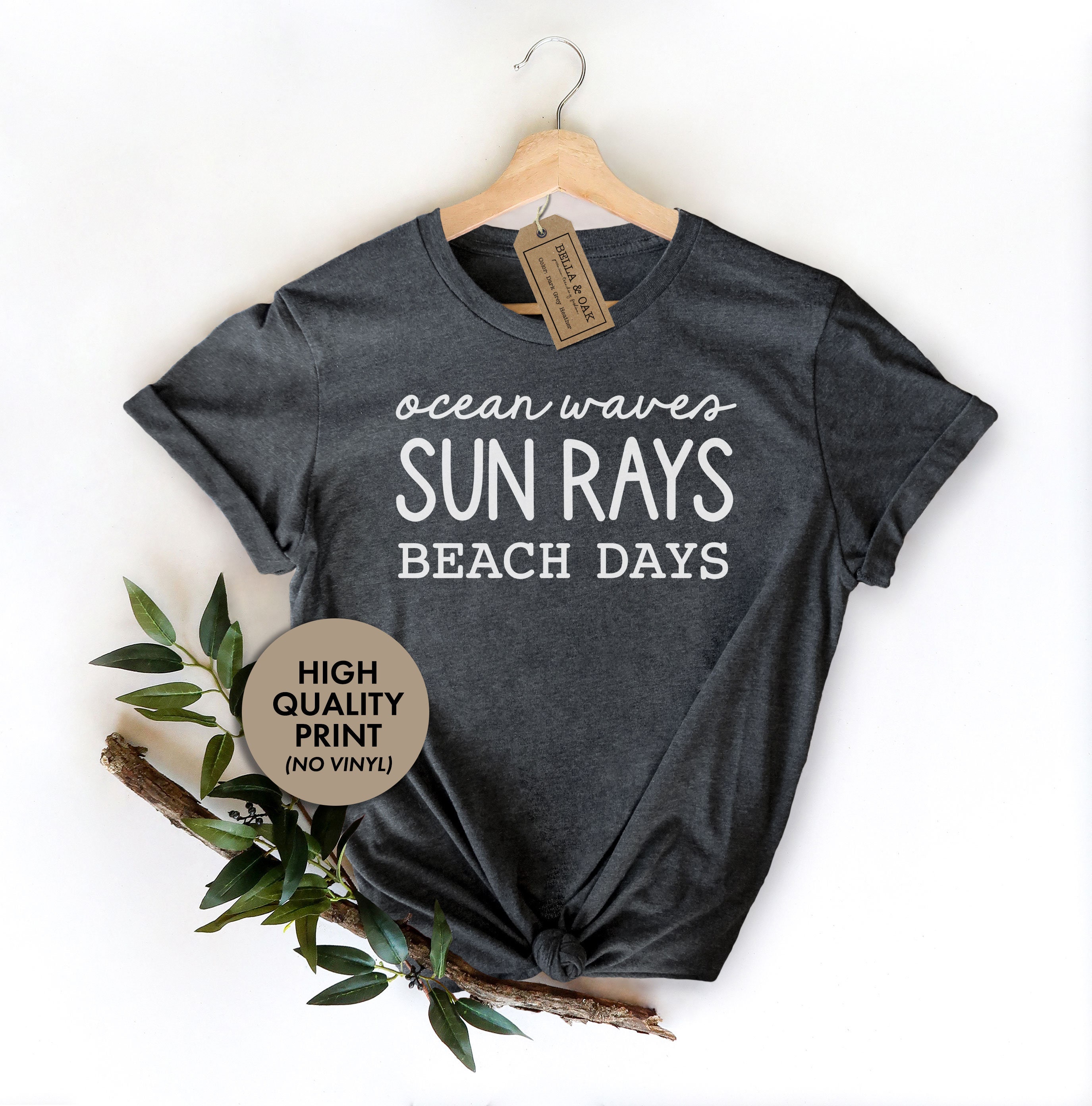 Beach Days Shirt Cute Summer Shirt Beach Shirt Beach Vibes | Etsy