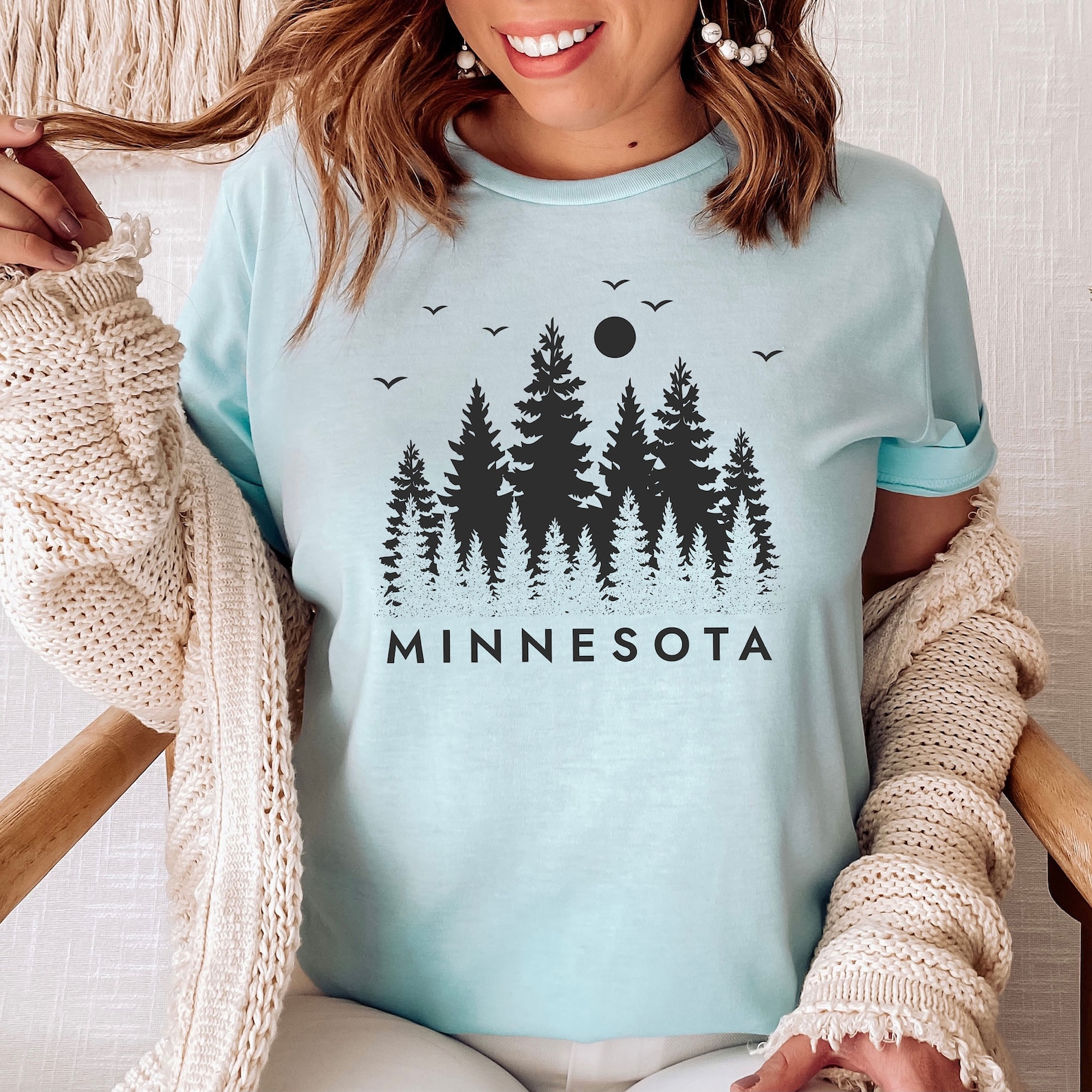 Minnesota Shirt Minnesota T-shirt Womens Minnesota Shirt - Etsy