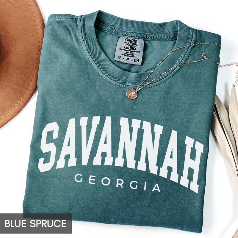 Savannah Ga Mens Shirts - Etsy