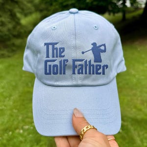 Golf Father Hat, Embroidered Gift for Golfer, Christmas of Birthday ...
