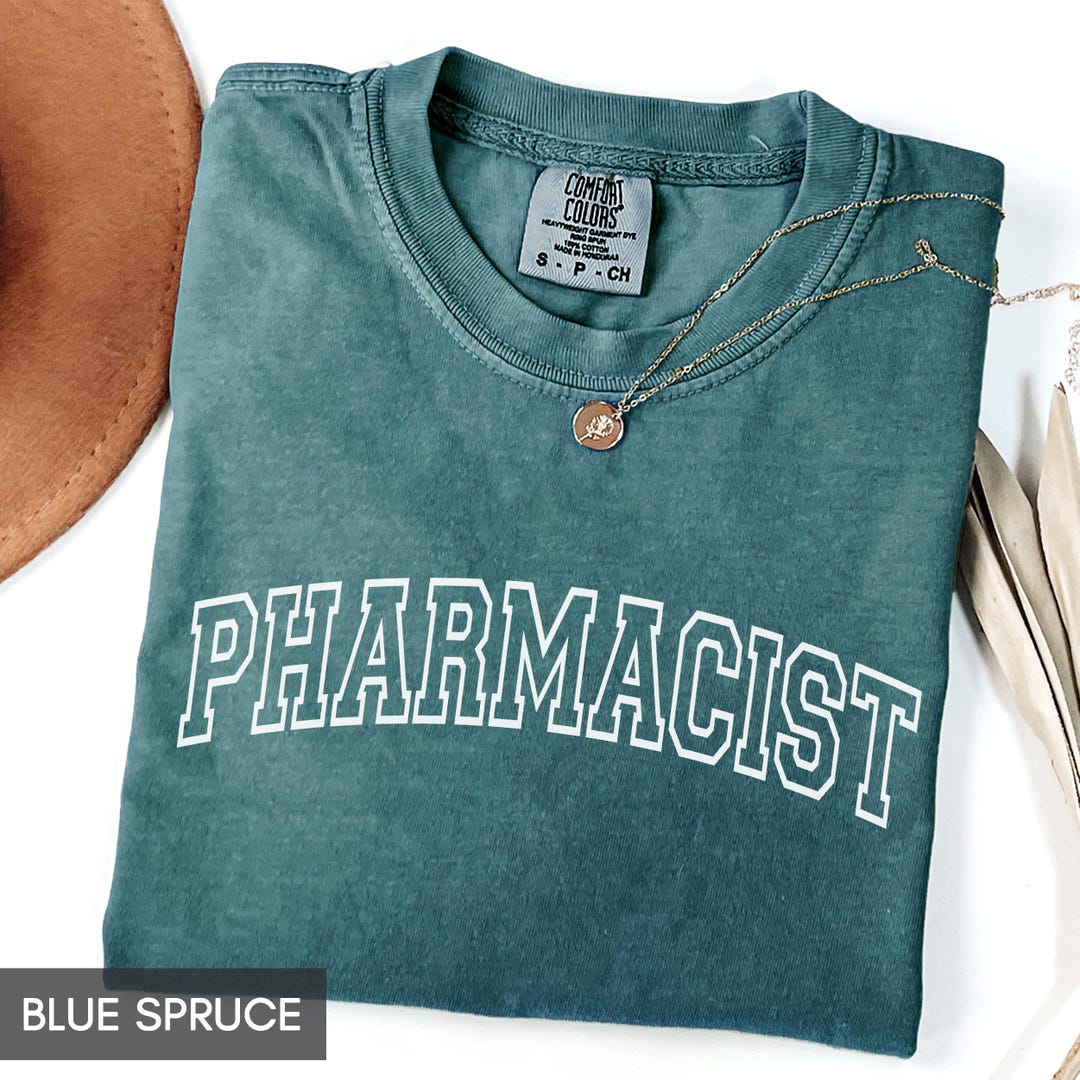 Comfort Colors® Pharmacist Shirt, Pharmacist Grad Gift, Rph Registered ...