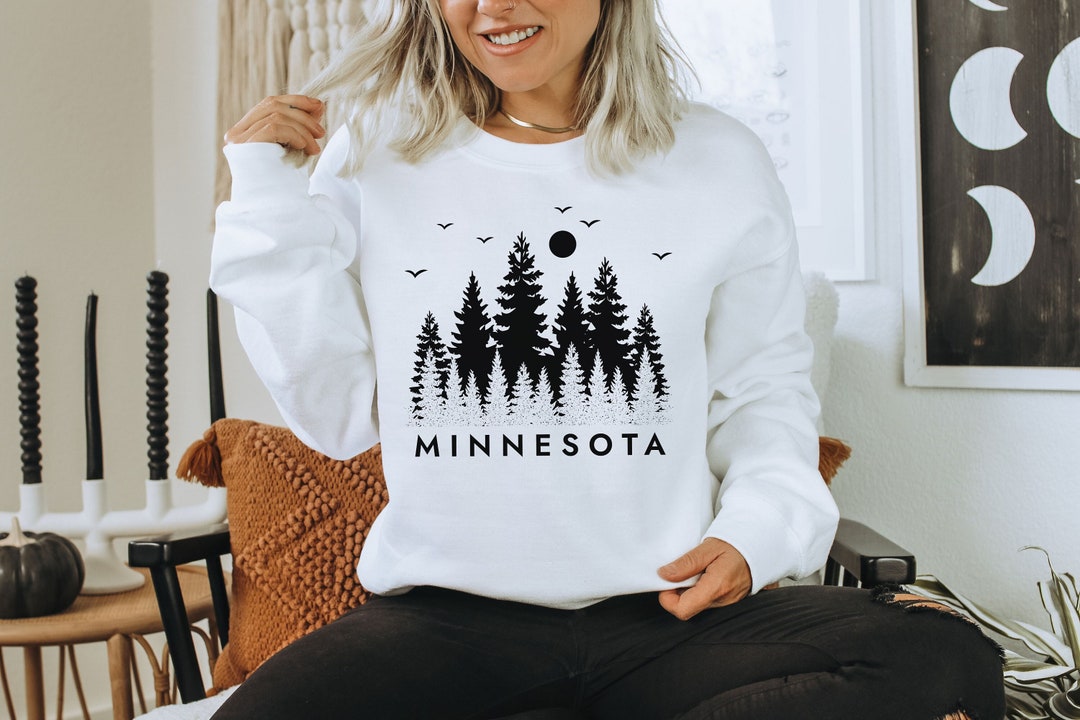 Minnesota Sweatshirt, Minnesota Crewneck, Cute Minnesota Shirt, State ...