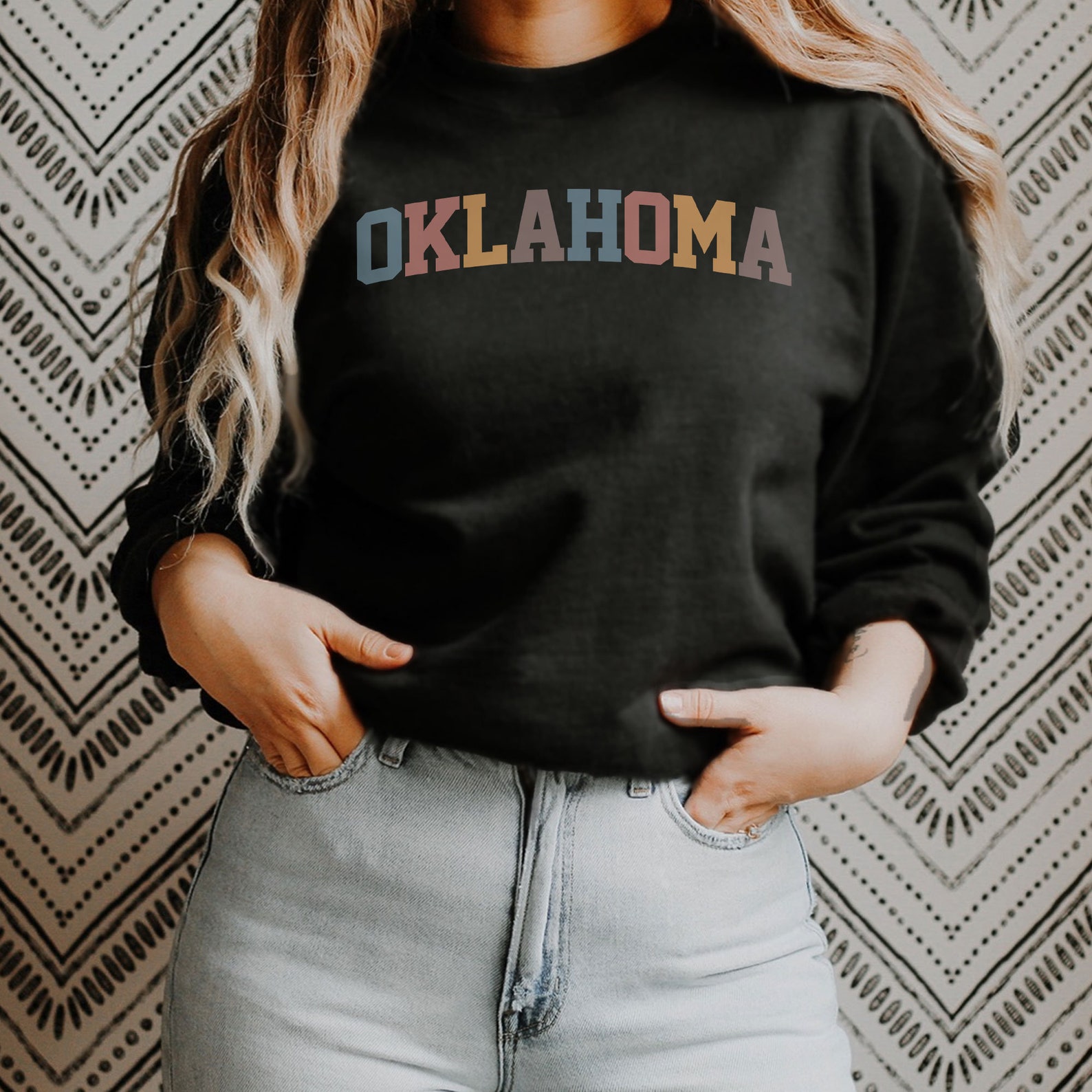 Oklahoma Sweatshirt Oklahoma Sweater Cute Oklahoma Shirt - Etsy