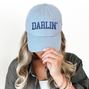 Darlin' Hat, Embroidered Country Western Baseball Mens Fit Dad Cap ...