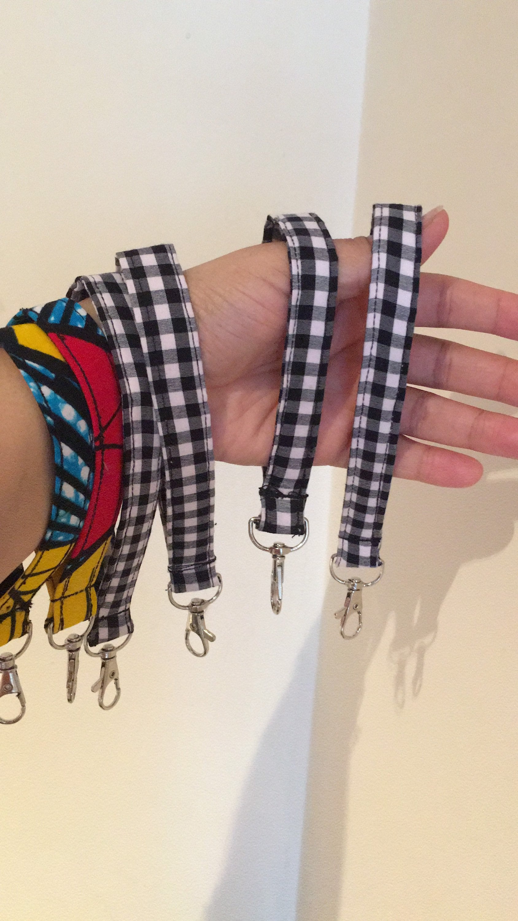 Fabric key chain fabric key fob fabric keyring fabric | Etsy