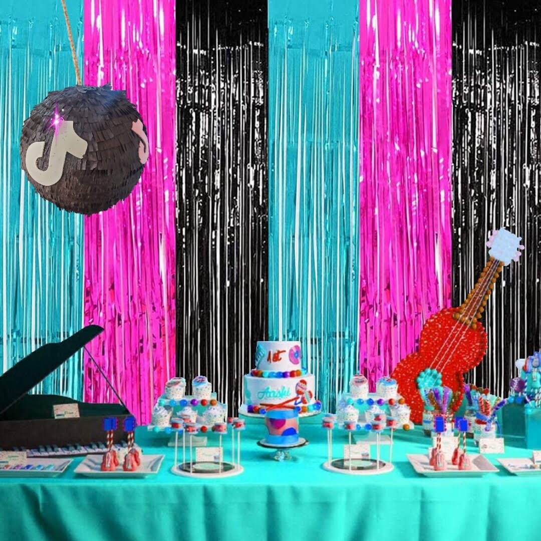 TIK TOK Round 3D Pinata Party Decoration Pinata - Etsy