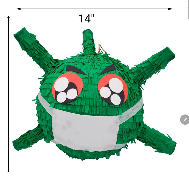 Virus Pinata Stay Safe Party - Etsy