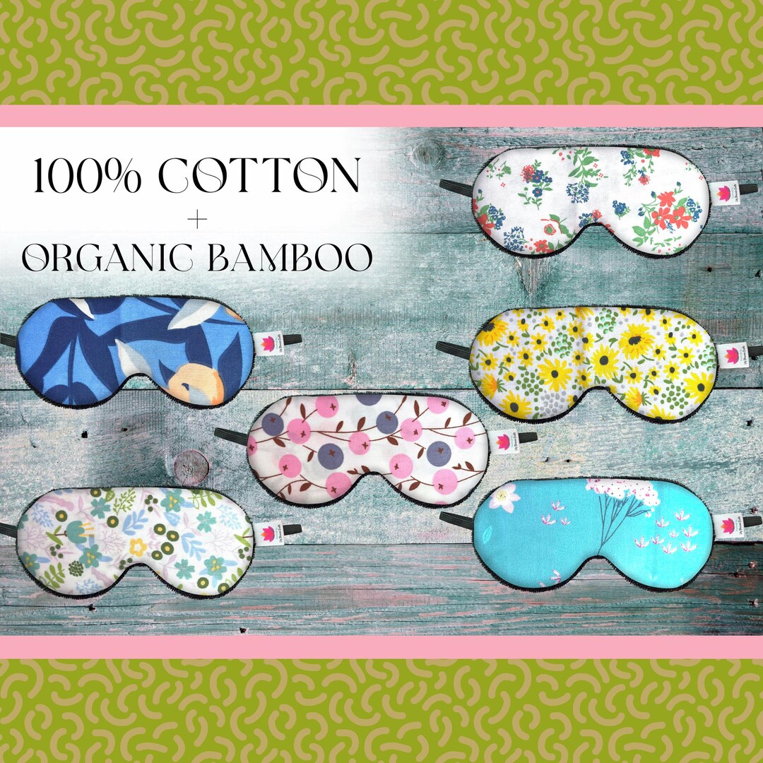 Eco Friendly Cotton Sleep Mask| Cotton Night Mask| Soft Sleep Mask ...