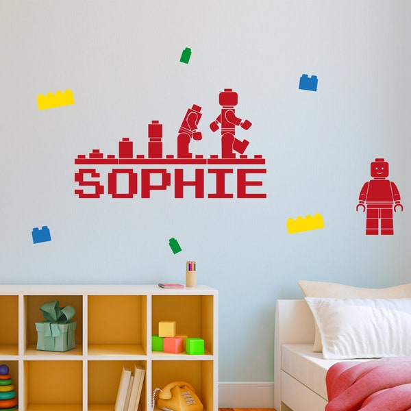 Building Blocks Stickers - Etsy