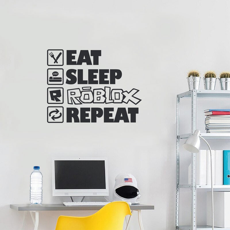 Eat Sleep Game Decal - Etsy