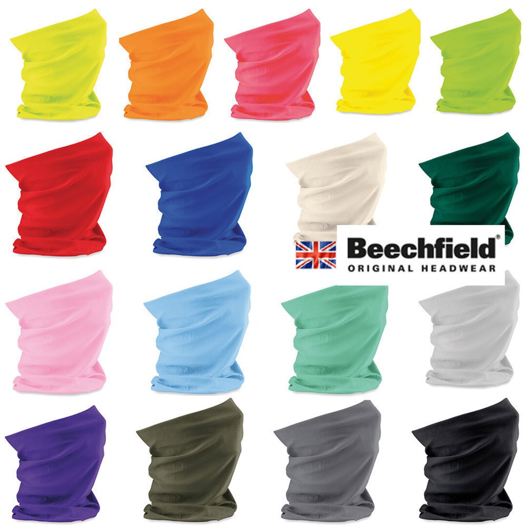 Face Nose Mouth Cover Personalised Snood Scarf Neck Warm Breathable ...